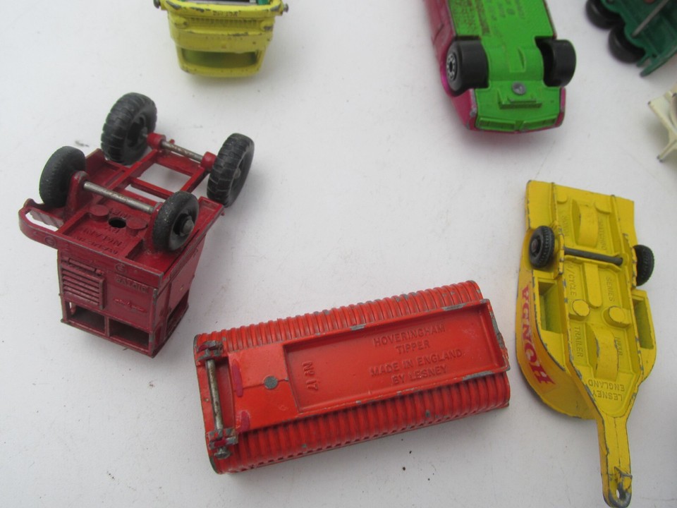Vintage Lot Of Matchbox series by Lesney Diecast Cars 10 Pieces Red ...