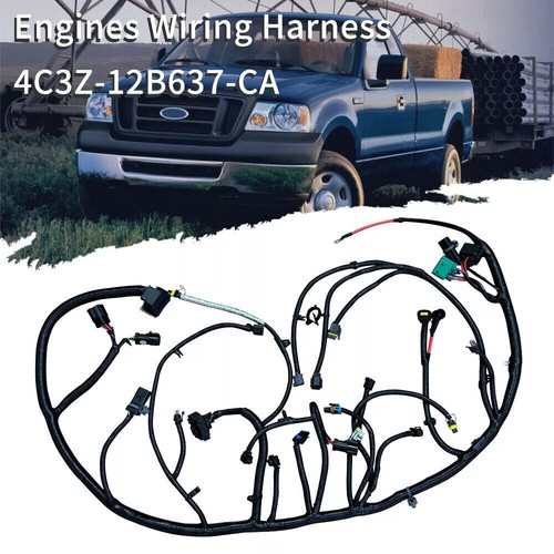 Engine Wiring Harness 4C3Z-12B637-CA For 2004 Super Duty Ford 6.0L w/o ...
