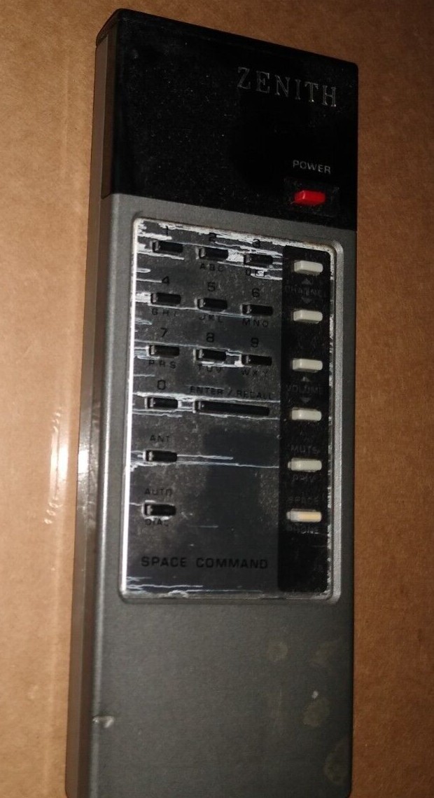 Zenith Space Command Remote Control 1971 Cultural Icons