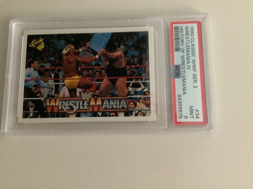 1990 Classic WWF The History of Wrestlemania - Hulk Hogan, Andre the ...