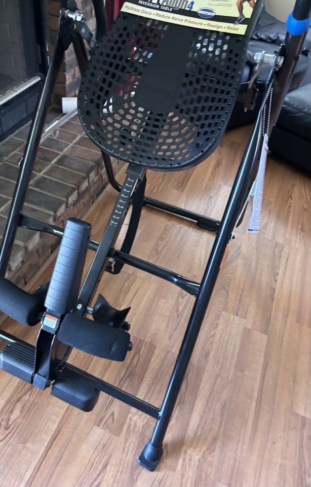 Lightly Used Inversion Table for Back Therapy | eBay