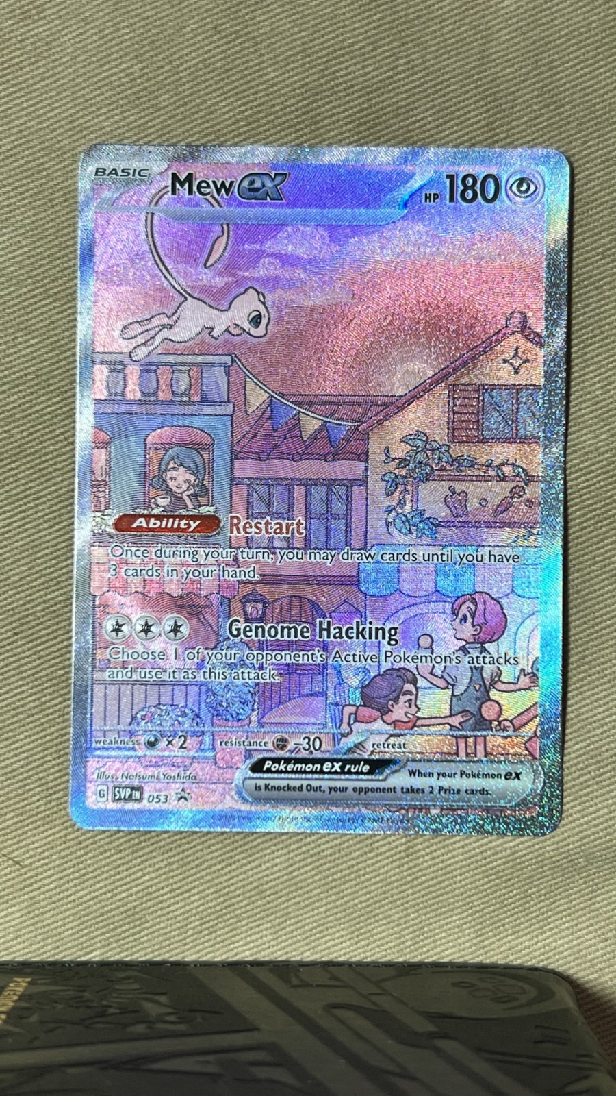 Pokemon Mew ex - Promo Holo SV: Scarlet & Violet Promo Cards 053 NM ...