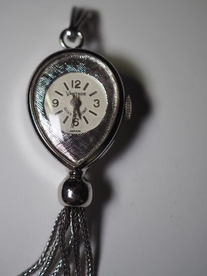 Vintage Vantage Pendant necklace Watch, 7 Jewels | eBay