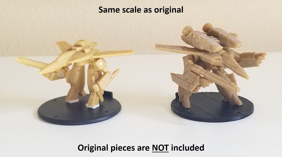 3D Printed Robotech RPG Tactics Super Valkyrie Veritech Macross | eBay