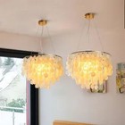 Shell Ceiling Chandelier Home Decor 22cm to 80cm for Living Room ...