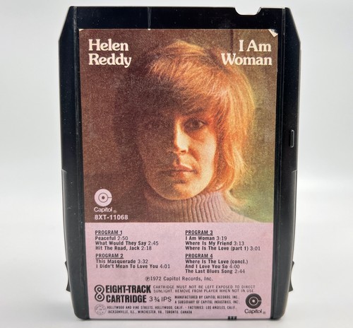 HELEN REDDY - I AM WOMAN - 8 TRACK CASSETTE TAPE | eBay