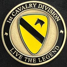 1st Cavalry Division Challenge Coin for sale online | eBay