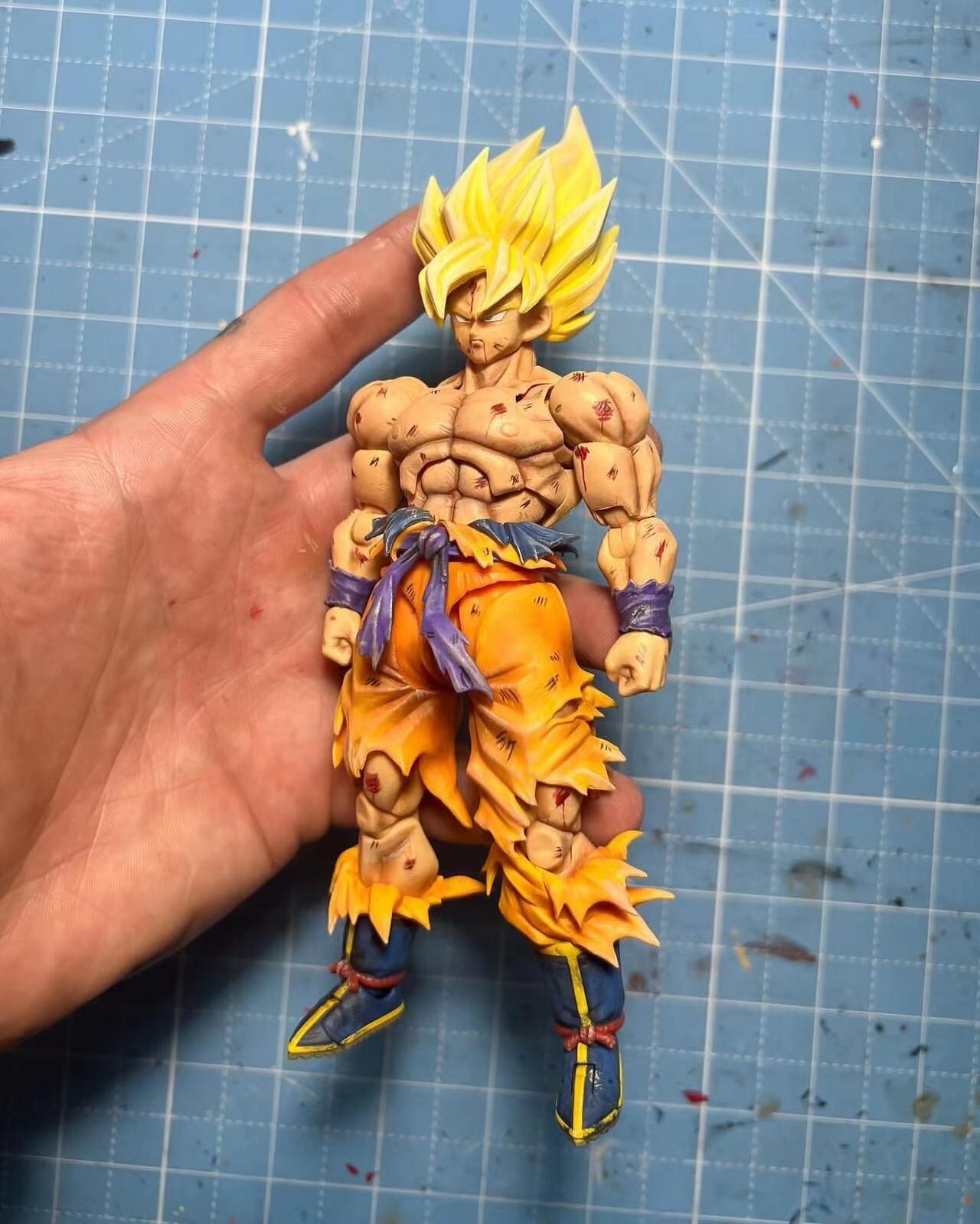 custom dragonball legendary super saiyan goku shf figure | eBay
