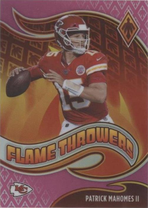 2021 Panini Phoenix - Flame Throwers Patrick Mahomes II #FT-11 Pink ...