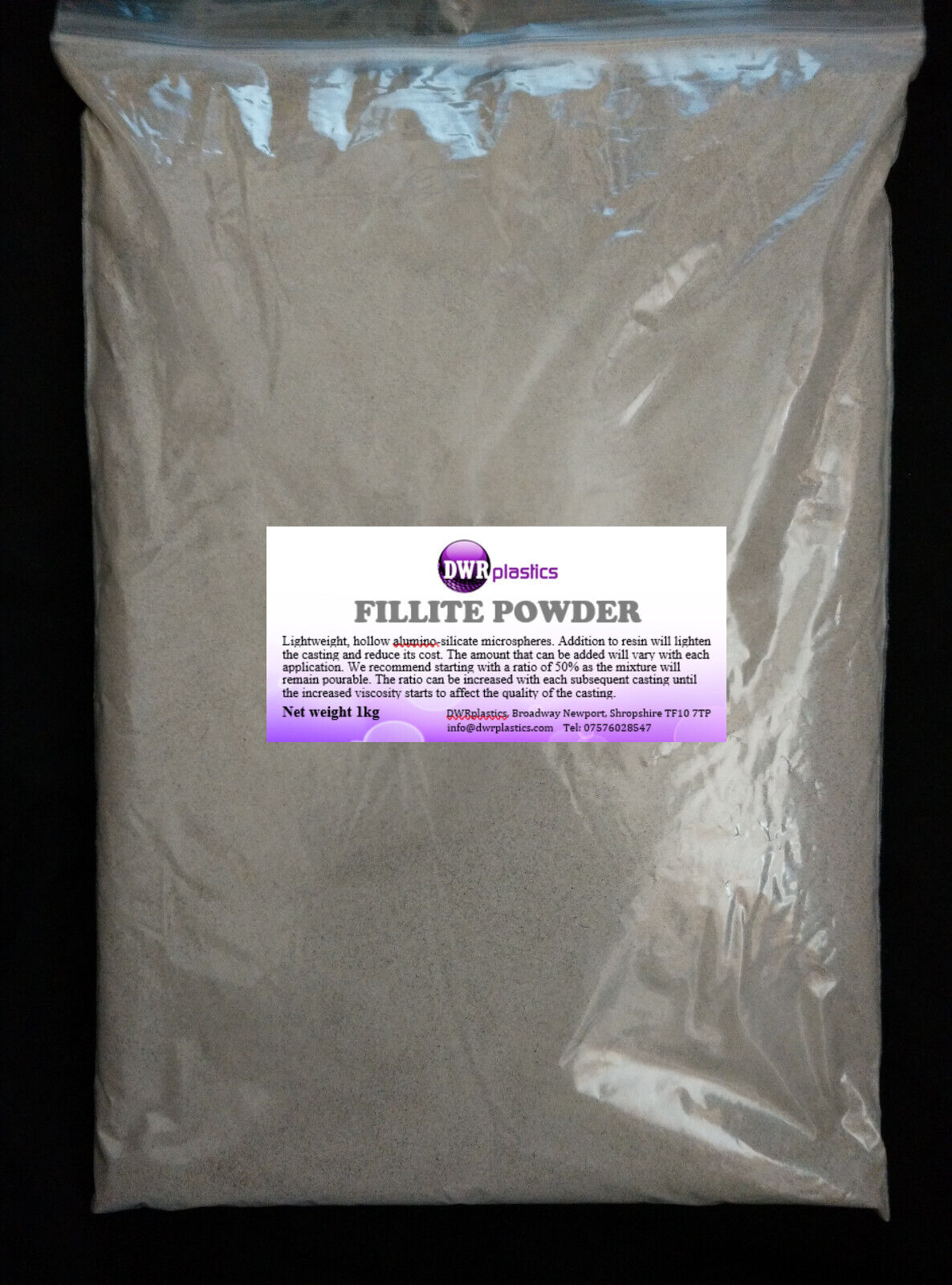 Fillite Filler Powder - Resin/Casting Resin Filler 1Kg | eBay UK