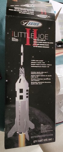 estes model rockets kits Little Joe 2, box opened, all bags sealed, pre ...