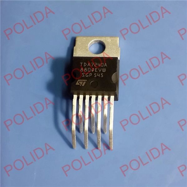 10PCS AUDIO AMP IC ST TO-220-7 ( HORIZONTAL ) TDA7240AH TDA7240A | eBay
