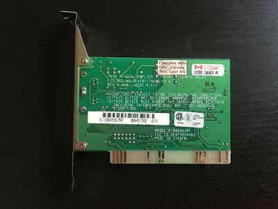 F-9424H/R1, 197457-001 ROCKWELL 8BIT ISA MODEM | eBay