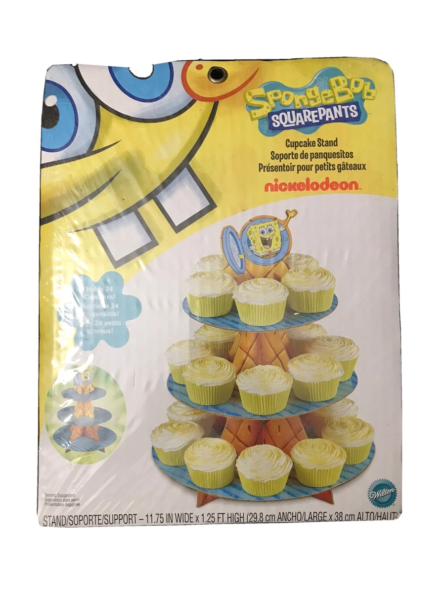 Spongebob Cupcake Tower