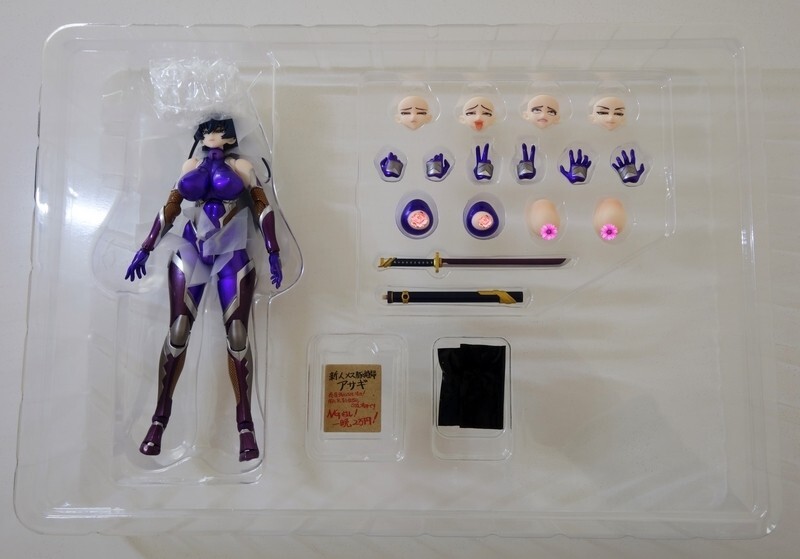 SECOND AXE HENTAI ACTION Taimanin Asagi Igawa PVC Figure Native From ...