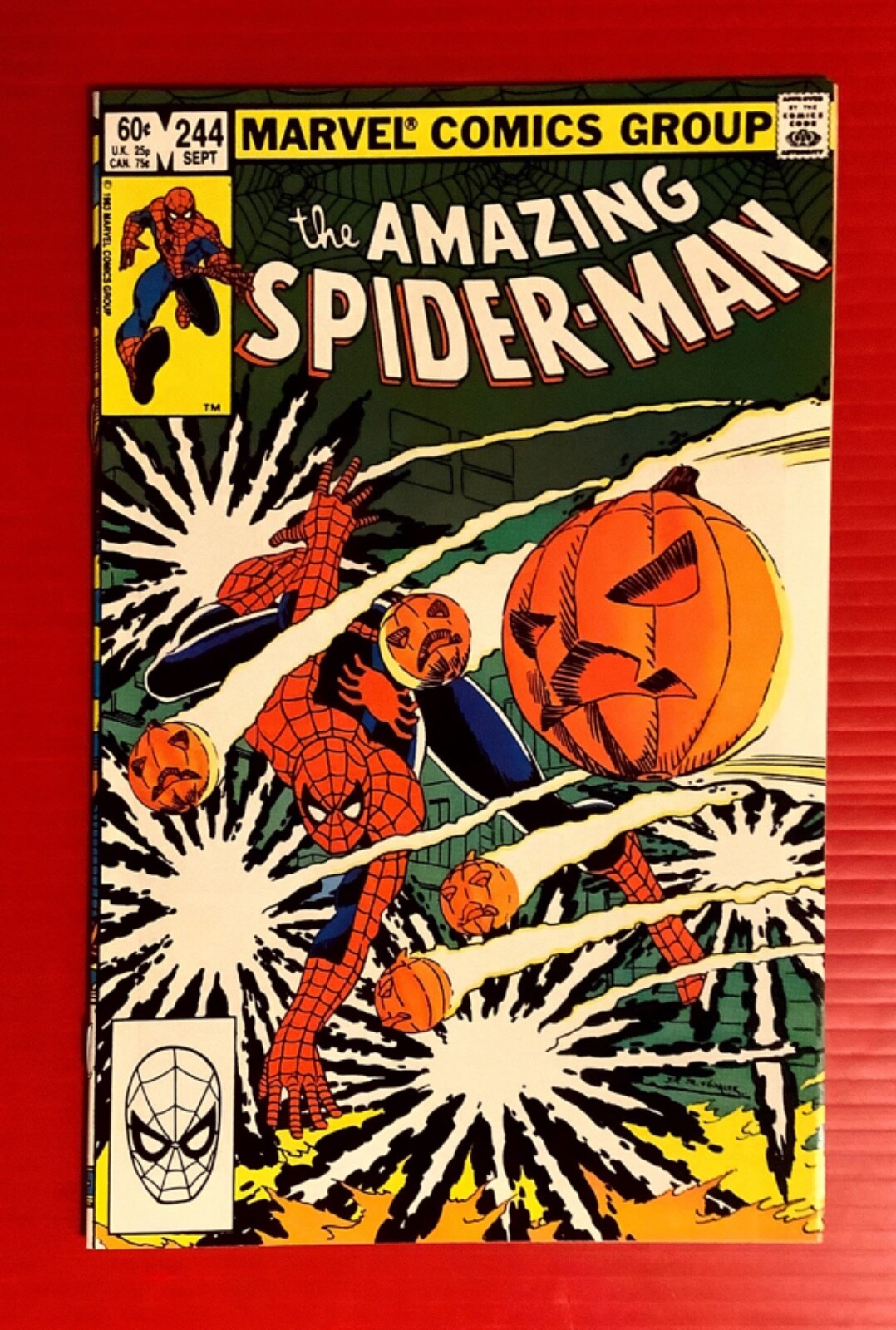 AMAZING SPIDER-MAN #244 THIRD HOBGOBLIN 1983 NEAR MINT BUY RETRO SPIDEY TODAY | eBay