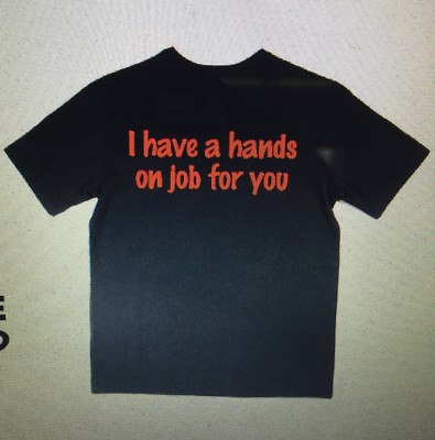 shirt I have Hand Job for you funny off humor adult jerk NEW custom ...