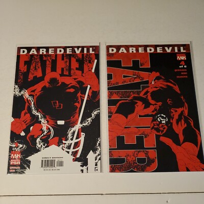 Daredevil Father #1, 4 Lot ~Marvel ~Joe Quesada story and artwork, Hard ...