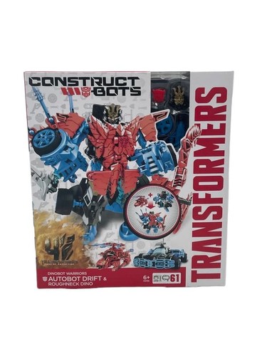 Construct Bots Transformers Dinobot Warriors Autobot Drift & Roughneck Dino 61 | eBay