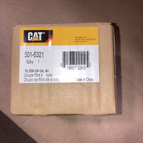 501-5321 Cat Caterpillar Generator Oil Filter RP12000 | eBay