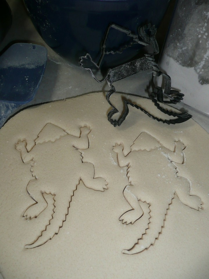 HORNED FROG TOAD LIZARD TROPICAL AMPHIBIAN ANIMAL COOKIE CUTTER USA ...