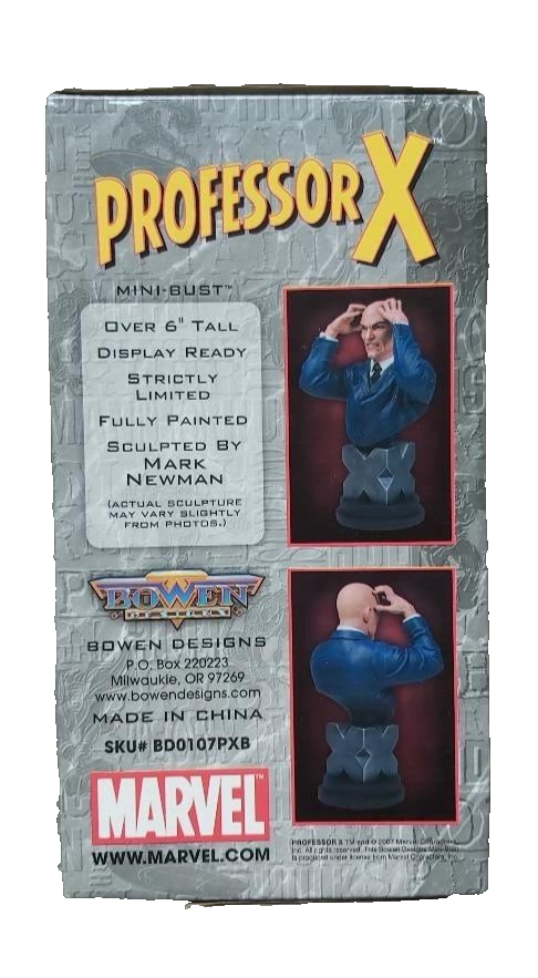 PROFESSOR X Marvel Mini-Bust / X-Men / Bowen Designs / LIMITED 1463 ...