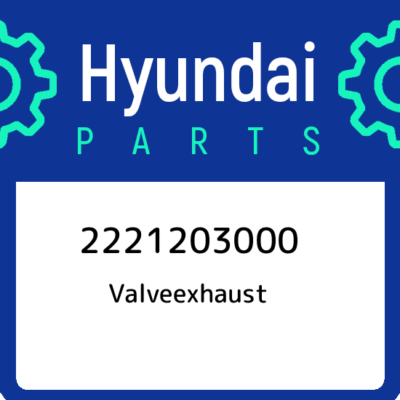 2221203000 Hyundai Valveexhaust 2221203000, New Genuine OEM Part | eBay