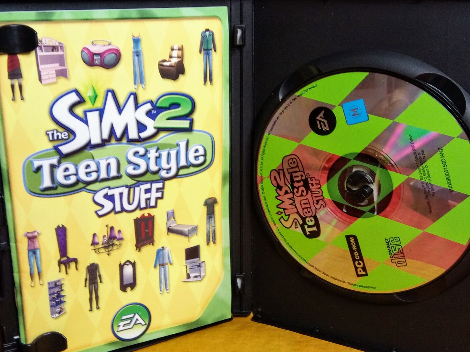 The Sims 2: Teen Style Stuff Expansion (PC, CD-ROM, 2007, EA ...