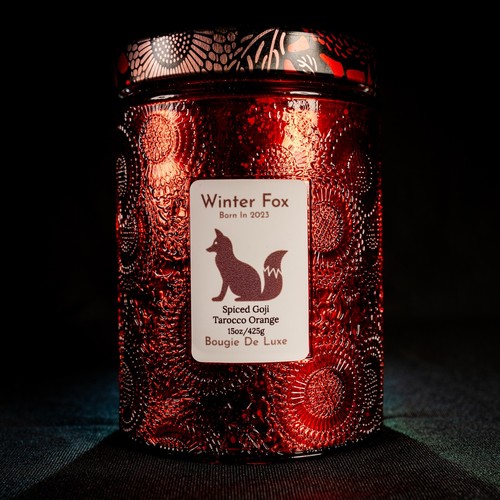 Spiced Goji Tarocco Orange Christmas Candle 15oz Luxury Coconut Wax ...