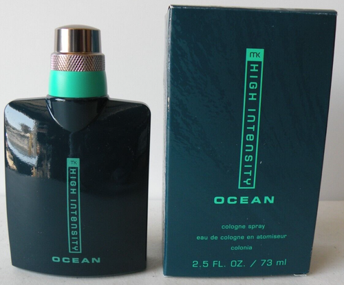 MARY KAY HIGH INTENSY OCEAN COLOGNE SPRAY 2.5 FL 73 ml. FULL SIZE MEN'S ...