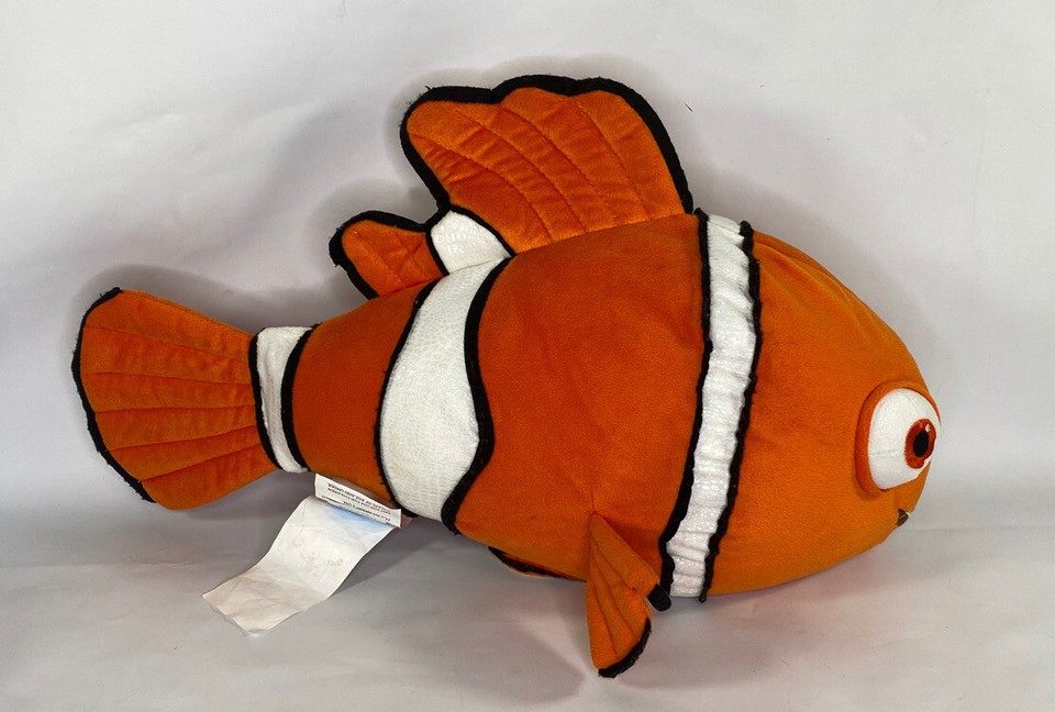 Large Finding Dory Plush Kids Soft Stuffed Toy Doll Clown Fish Disney ...