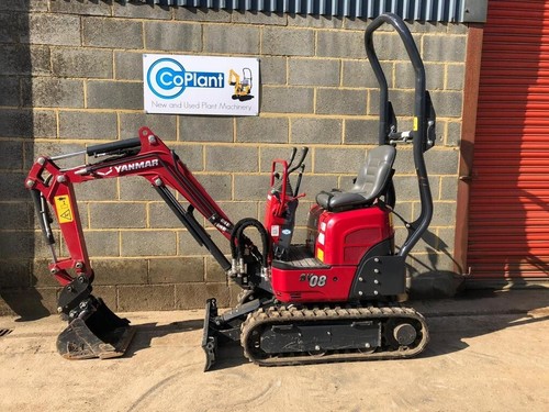 Yanmar SV08 mini Digger micro Excavator £11,250+ V | eBay UK