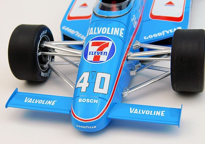 EMERSON FITTIPALDI ERROR CAR 7-ELEVEN MICHIGAN WINNER 1985 MARCH 85C ...