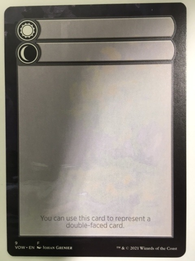 4x Double-Faced Helper Card (9) MTG Innistrad: Crimson Vow NM Magic ...