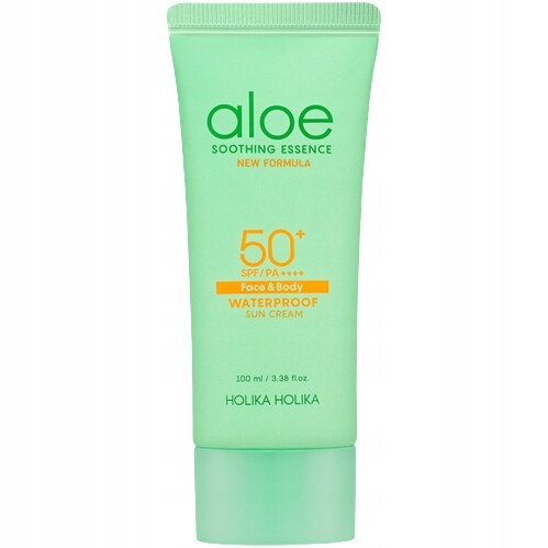 Holika Aloe Sunscreen Gel 100 ml 3.4 oz SPF 50+ PA++++ Waterproof and ...