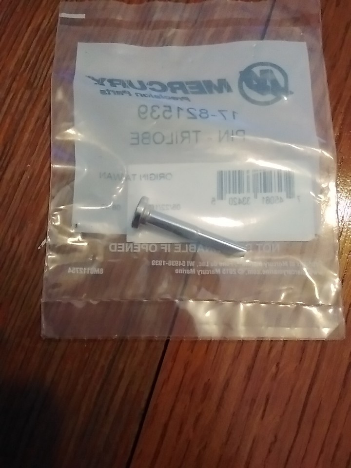 Mercury QuickSilver OEM 17-821539 Pin-Trilobe | eBay