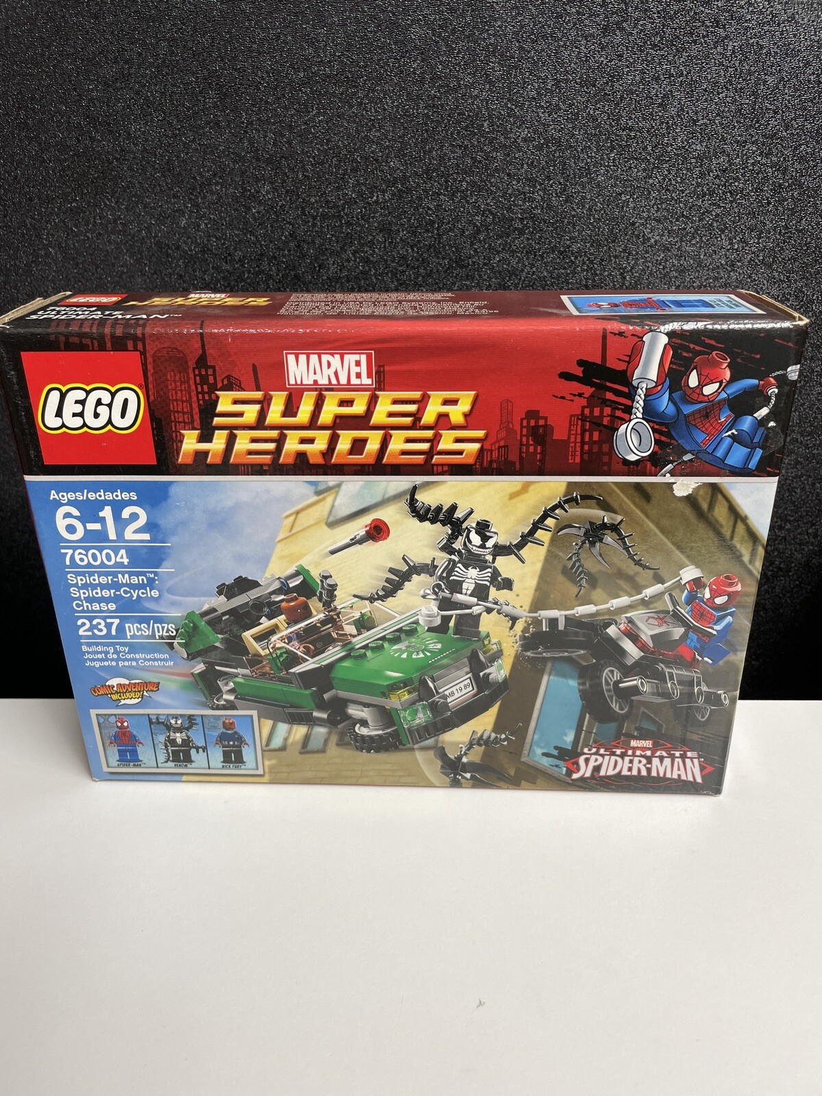 LEGO MARVEL 76004 SPIDER-MAN SPIDER-CYCLE CHASE Brand New Sealed Box | eBay