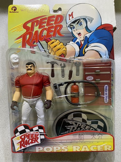 Speed Racer Series 1 "pops Racer" Action Figure ReSaurus 1999 MOC for ...