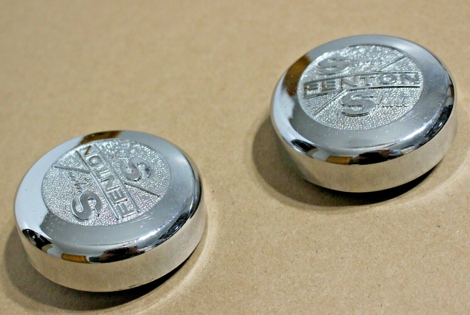 NOS Fenton Super Shark Center Caps Muscle Car Hot Rat Rod SCTA Ford ...