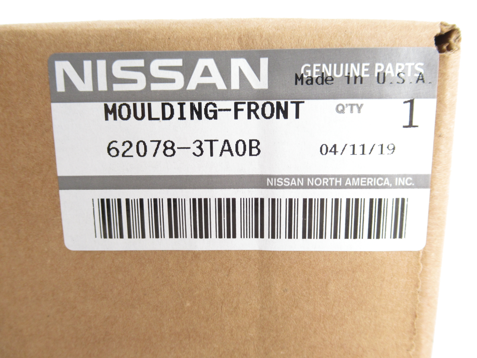 Genuine OEM Nissan 62078-3TA0B Sight Shield Radiator Top Trim Cover 13 ...