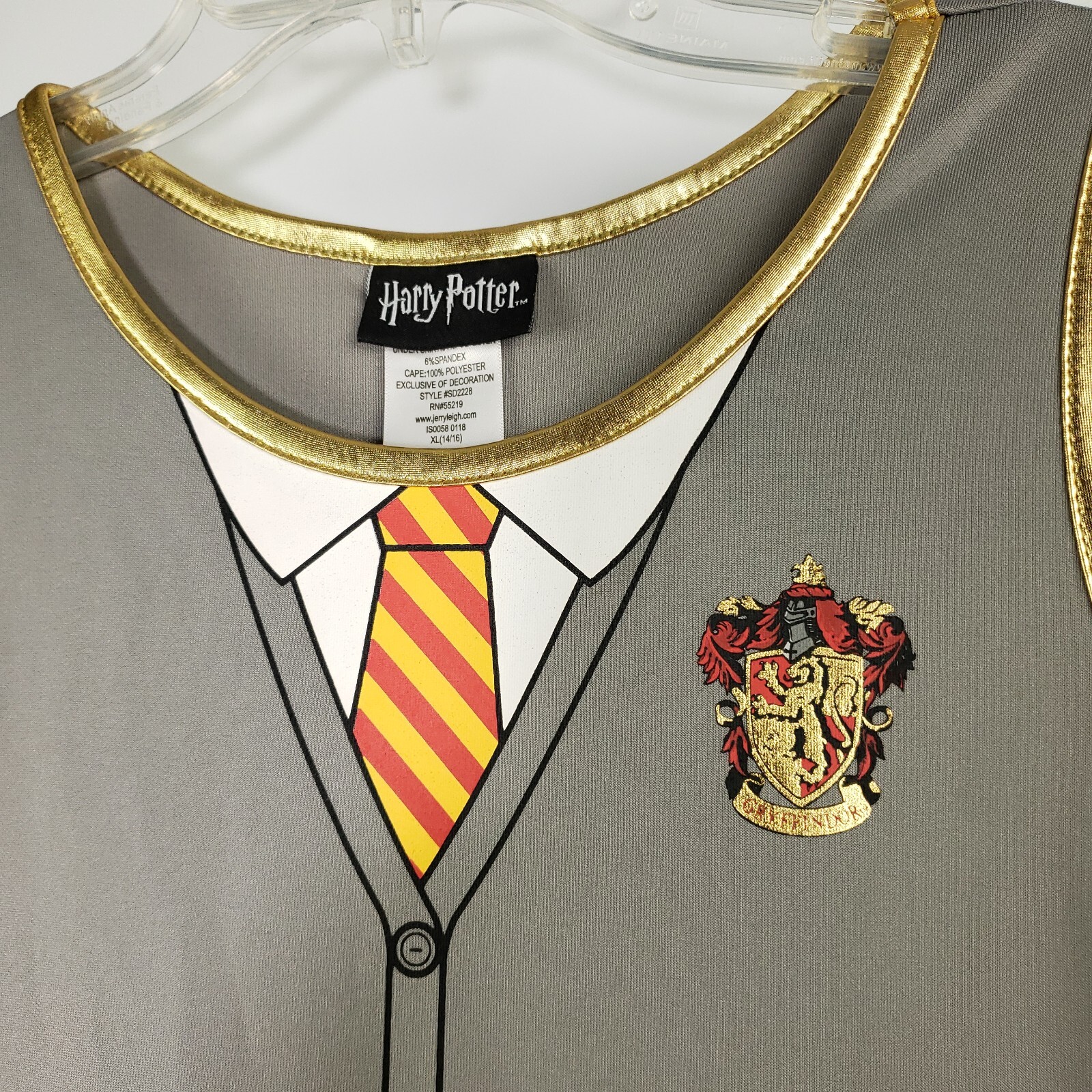 HARRY POTTER Costume DRESS Hermione Granger Gray Tull… - Gem