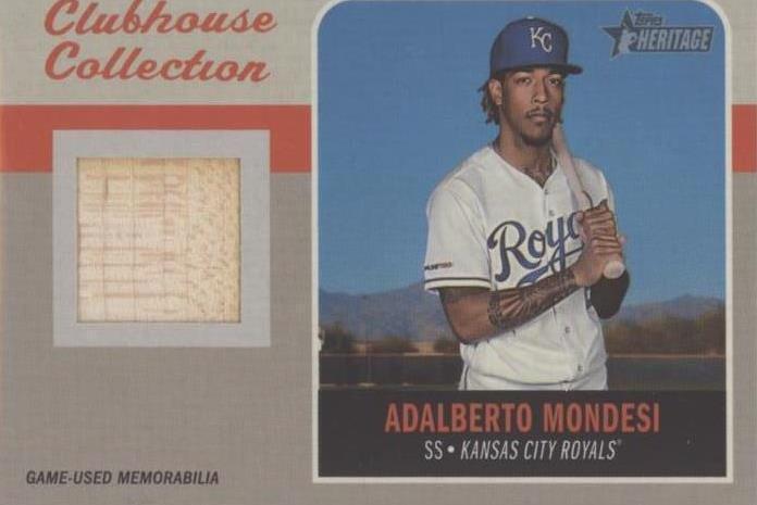 2019 Topps Heritage High Number - Clubhouse Collection Relics Adalberto ...