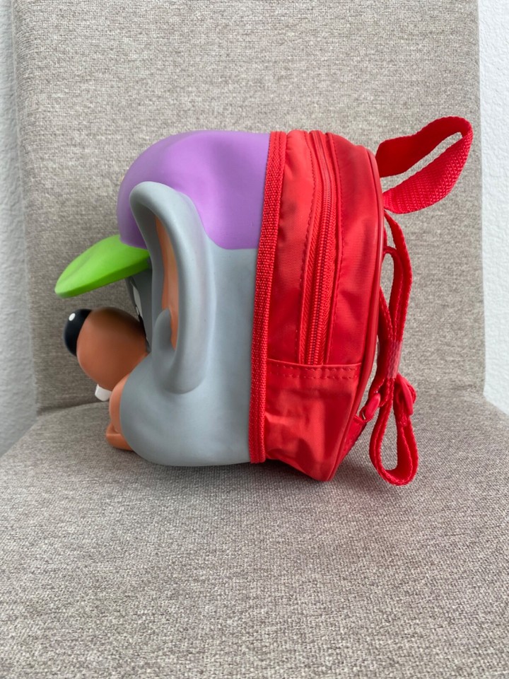 Vintage Chuck E Cheese 3D Rubber Head Small Kids Backpack | eBay