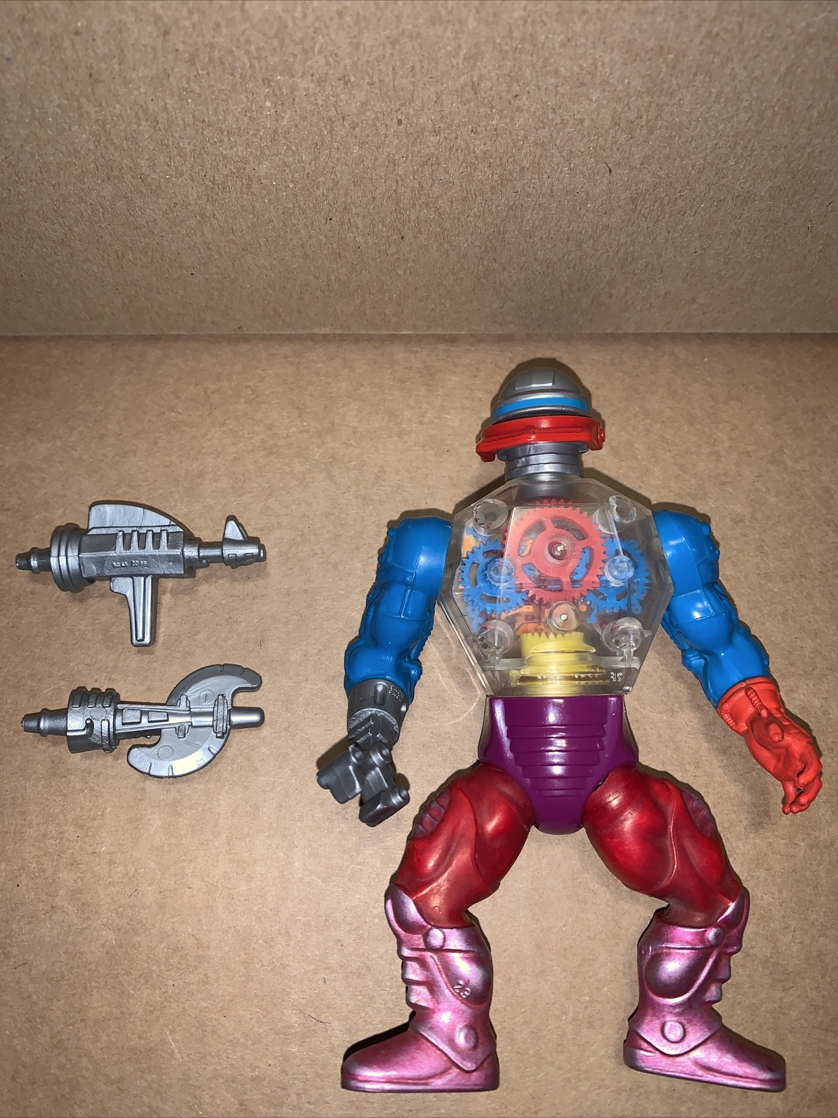 Roboto Masters Of The Universe MOTU Complete 1984 He-Man Action Figure Toy