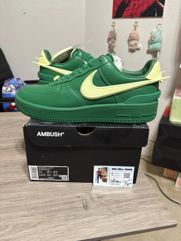 Nike AMBUSH x Air Force 1 Low Pine Green for Sale | Authenticity ...