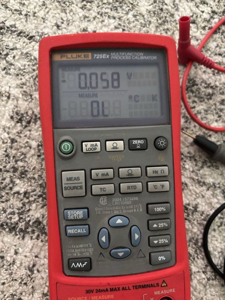 Fluke 725EX Multi-Function Process Calibrator | eBay