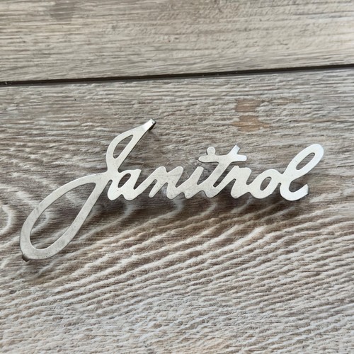 Vintage Janitrol Furnace Appliance Name Plate Emblem Badge | eBay