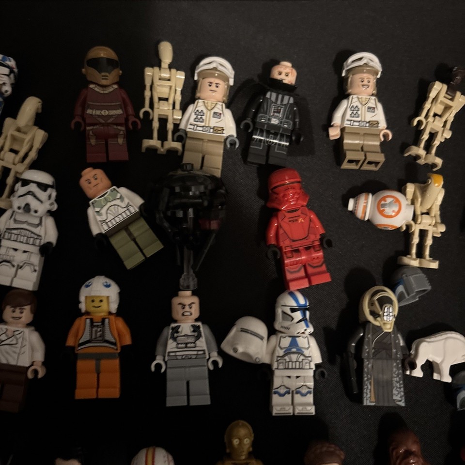 LEGO Star Wars Minifigure Lot 66 figs! Including Moroff, Moloch, and ...