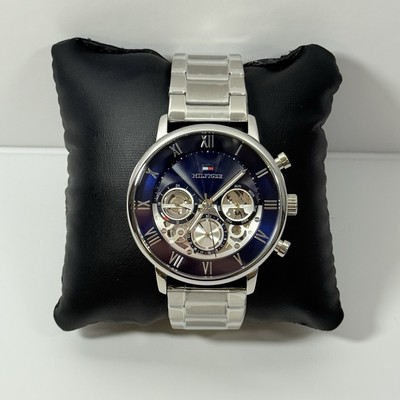 Tommy Hilfiger Legend Men's Quartz Multi-Function Watch with Blue Dial ...