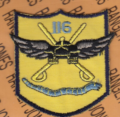 US Army 116th Aviation Regt Air Cavalry Armor ~3" patch c/e | eBay